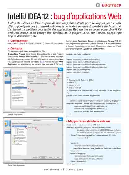 IntelliJ IDEA 12 : bug d’applications Web